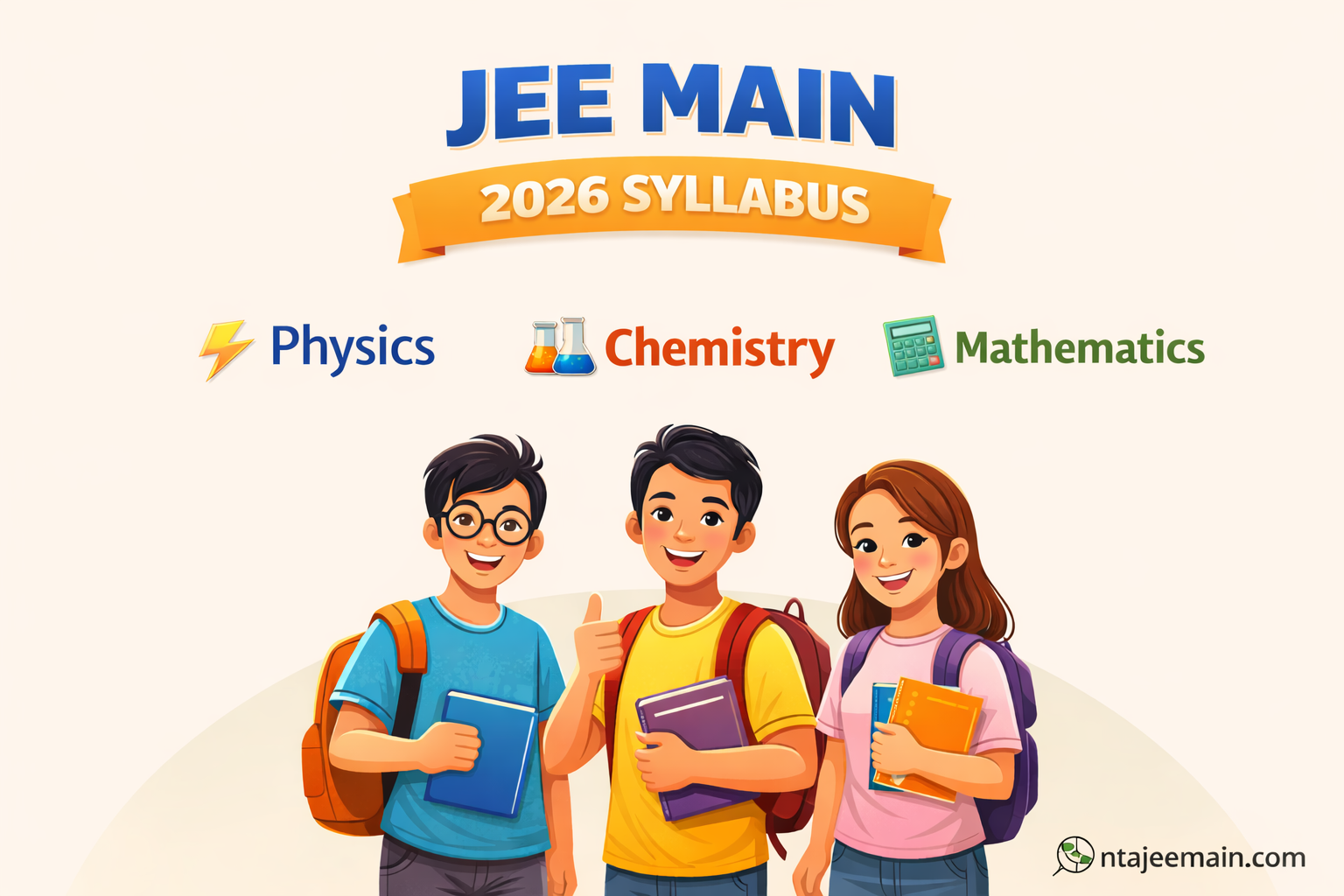 JEE Main Syllabus 2026 Released: Check Detailed Physics, Chemistry ...